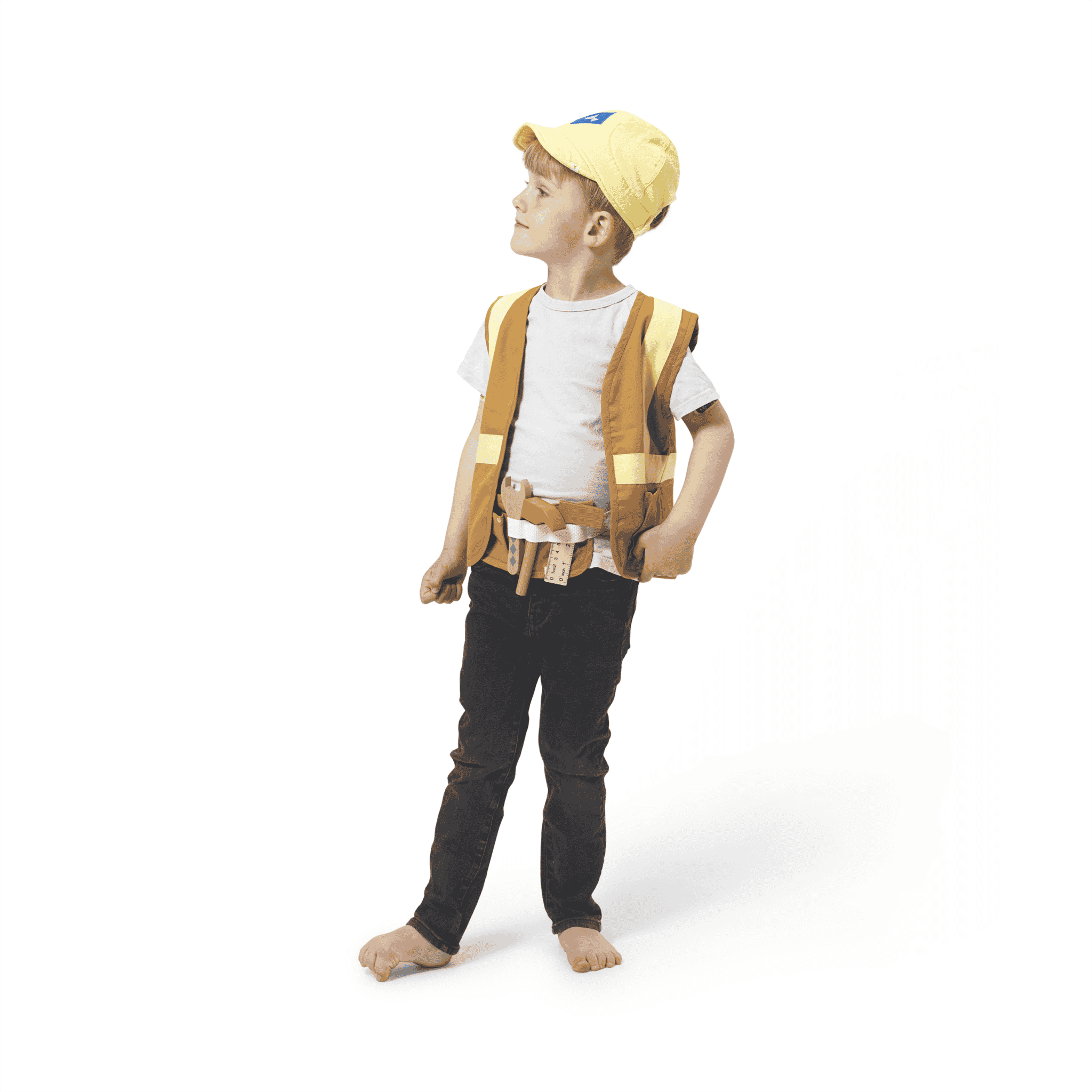 Fabelab Dress-Up Builder Set, Baumeister*innen Kostüm | 1100Kind